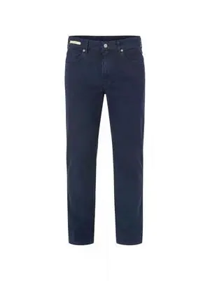 SIVIGLIA Slim-fit Gabardine Trousers - Blue