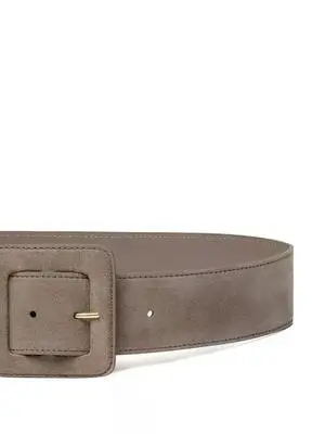 Fabiana Filippi Suede Belt With Square Buckle