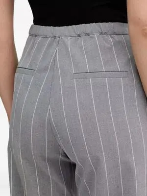 BENETTON Pinstriped Wide-leg Trousers