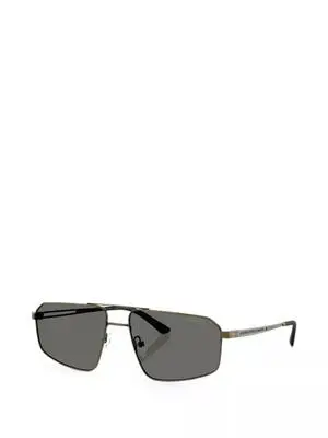 Emporio Armani Geometric Frame Sunglasses