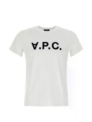 A.p.c. Logo Print T-shirt - White