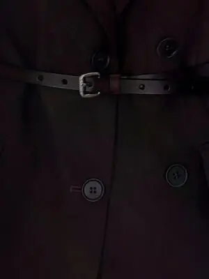 P.a.r.o.s.h Belted Double-breasted Blazer