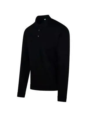 ROBERTO COLLINA Long-sleeve Polo Sweater