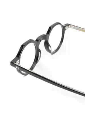 LESCA Yoga Round-frame Eyeglasses