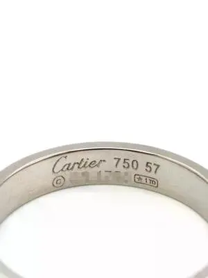 Cartier 18k White Gold Love Ring