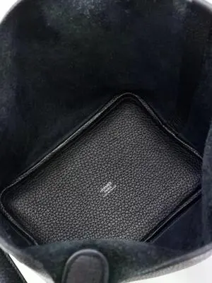 Hermès Clemence Picotin Lock 18 Handbag - Black