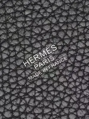 Hermès Clemence Picotin Lock 18 Handbag - Black