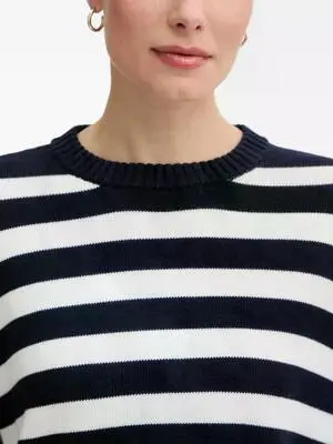 BENETTON Striped Crew-neck Sweater