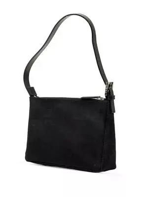 Fendi Zucca Canvas Pochette Shoulder Bag