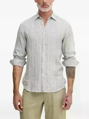 BENETTON Striped Long-sleeve Shirt