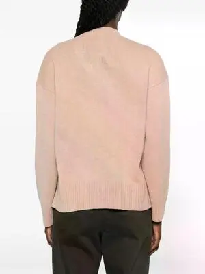 Peserico V-neck Side-slit Sweater