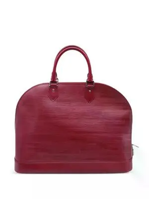 LOUIS VUITTON Alma Mm Top Handle Bag - Red