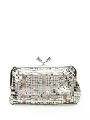 ANYA HINDMARCH Maud Clutch Bag - Silver