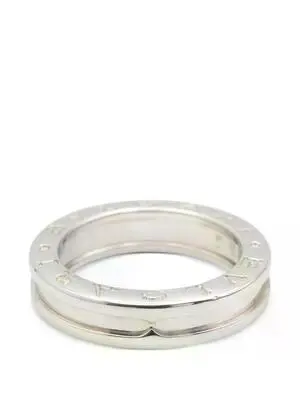BVLGARI B.zero1 Ring In 18k White Gold - Silver