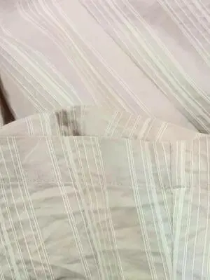 Hermès Striped Wrinkle-effect Blazer