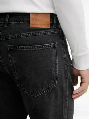 BENETTON Faded Effect Straight-leg Jeans