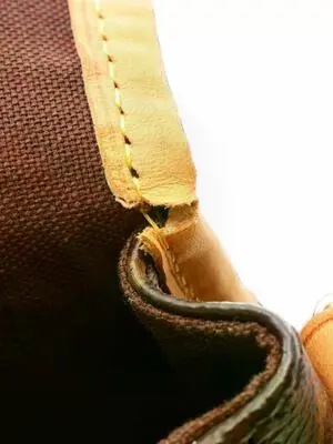 LOUIS VUITTON Monogram Canvas Shoulder Bag - Brown