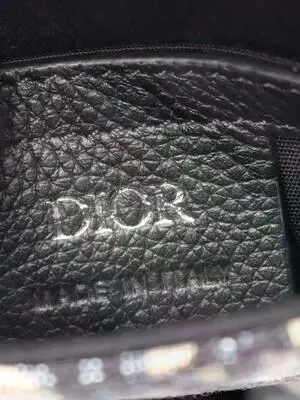 Dior Oblique Canvas Saddle Vertical Pouch Satchel