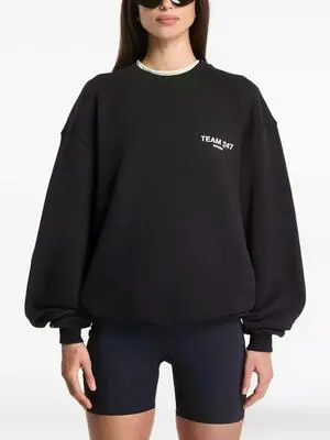 REPRESENT Team 247 Logo Print Oversized Sweater