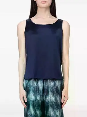 Max Mara Sleeveless Satin Top