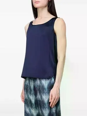 Max Mara Sleeveless Satin Top