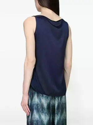 Max Mara Sleeveless Satin Top