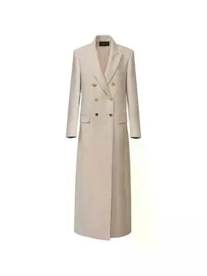 Fabiana Filippi Double-breasted Check-pattern Coat