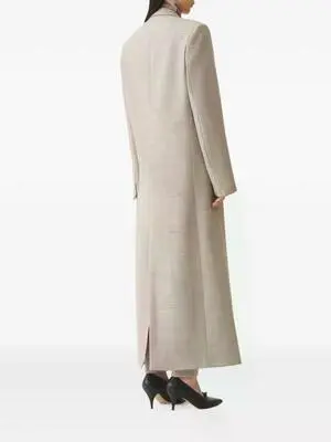 Fabiana Filippi Double-breasted Check-pattern Coat