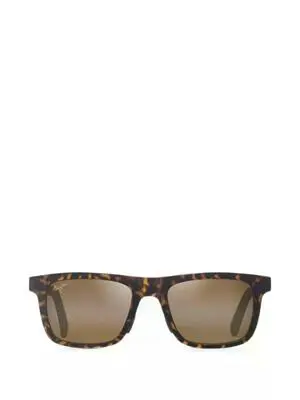Maui Jim Moaka Square-frame Sunglasses - Brown