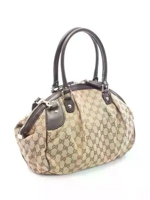Gucci Sukey Gg Canvas Tote Bag - Neutrals