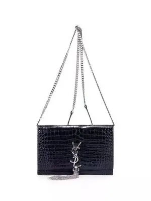Saint Laurent Kate Tassel Shoulder Bag - Black
