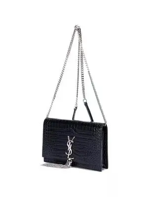 Saint Laurent Kate Tassel Shoulder Bag - Black