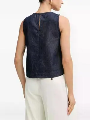 Marc O'polo Sleeveless Denim Top