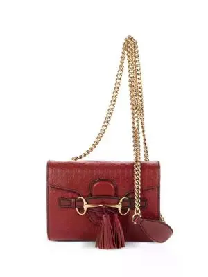 Gucci Emily Shoulder Bag - Red