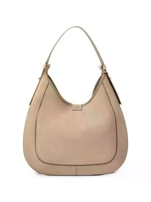 Fabiana Filippi Suede Shoulder Bag With Tassel Detail