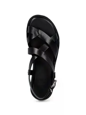BILLI BI Crossover Strap Flat Sandals