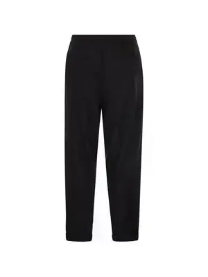 Fedeli Harvard Double-pleat Trousers - Black