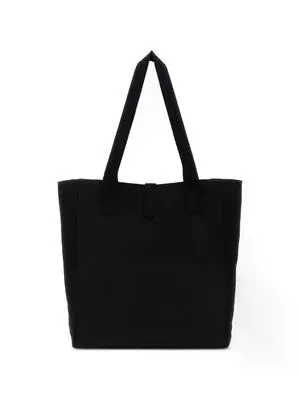 A.p.c. Logo Print Shoulder Bag - Black