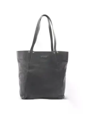 BVLGARI Leather Shoulder Bag - Black