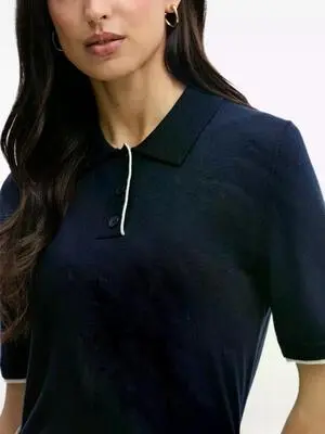 BENETTON Contrast Trim Polo Shirt