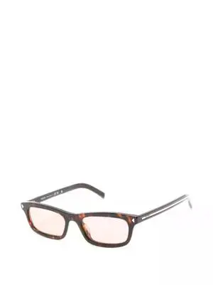 Prada Rectangle Frame Sunglasses - Brown
