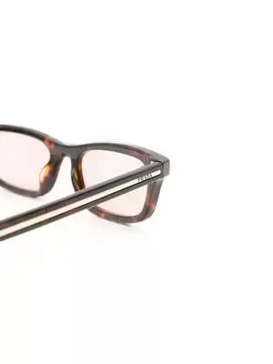 Prada Rectangle Frame Sunglasses - Brown