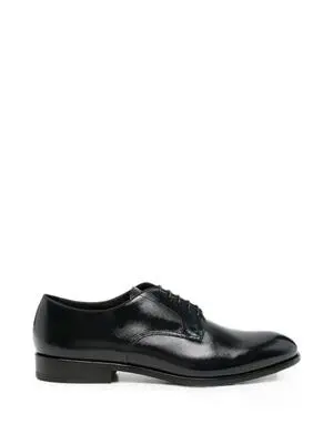 DOUCAL'S Patent Leather Derby Shoes - Blue