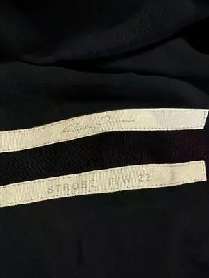 Rick Owens One-shoulder Blouse Asymmetrical Draped Design