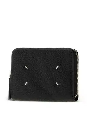 MAISON MARGIELA Four-stitches Pebbled Leather Wallet