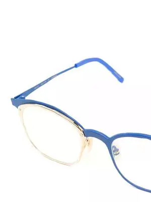 MASAHIRO MARUYAMA Two-tone Square Frame Eyeglasses