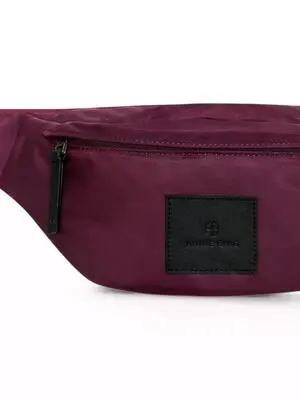 ANINE BING Leon Small Waist Bag In Nylon - Red