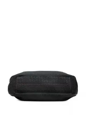 Fendi Zucchino Canvas Shoulder Bag