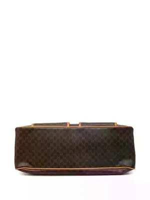 Celine Macadam Coated Canvas Handbag