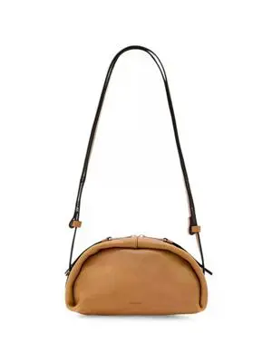 ALLSAINTS Rosalie Logo-debossed Crossbody Bag - Brown